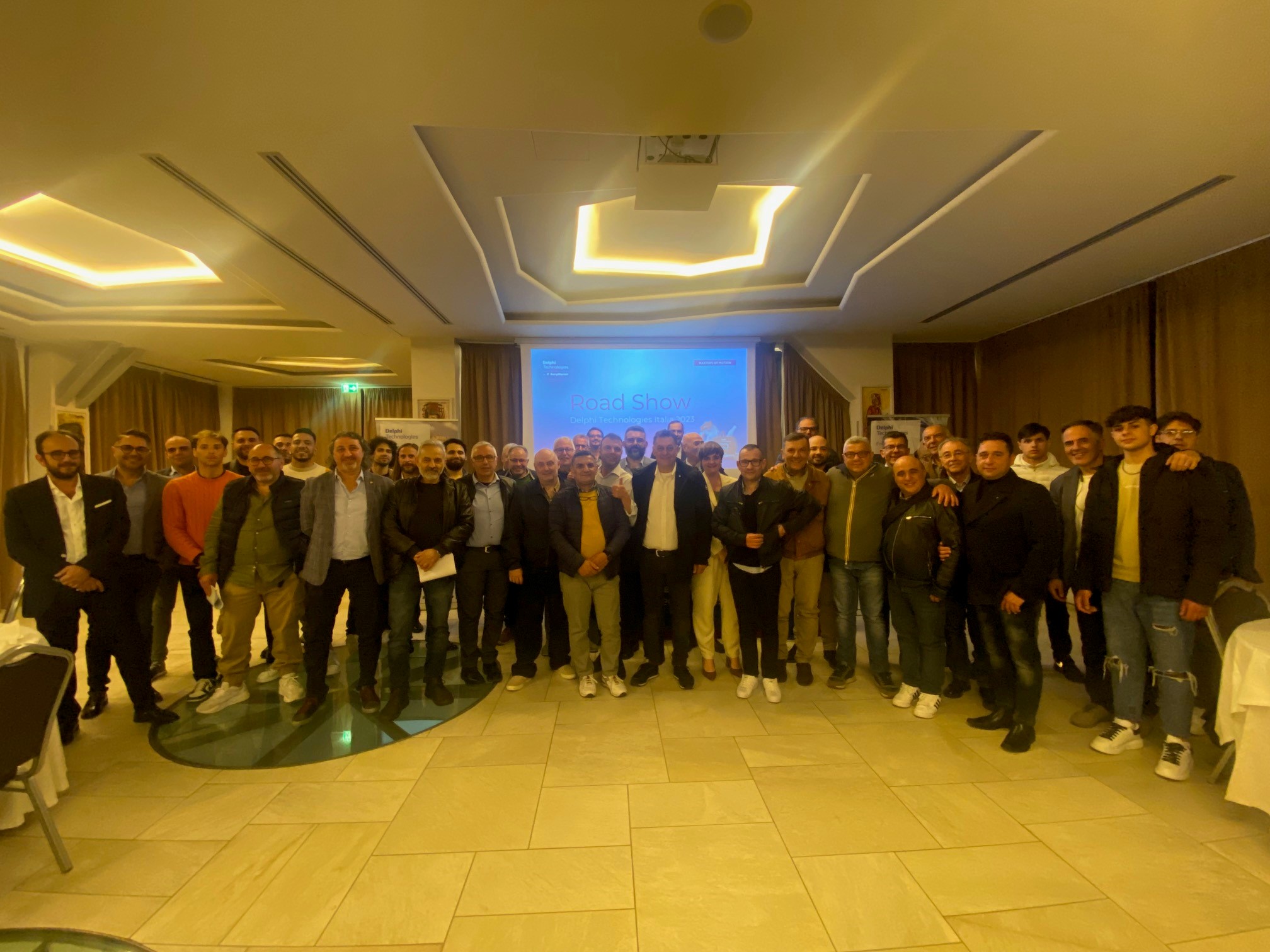 Prima tappa del Road show Delphi Technologies 2023 a Catania in ...