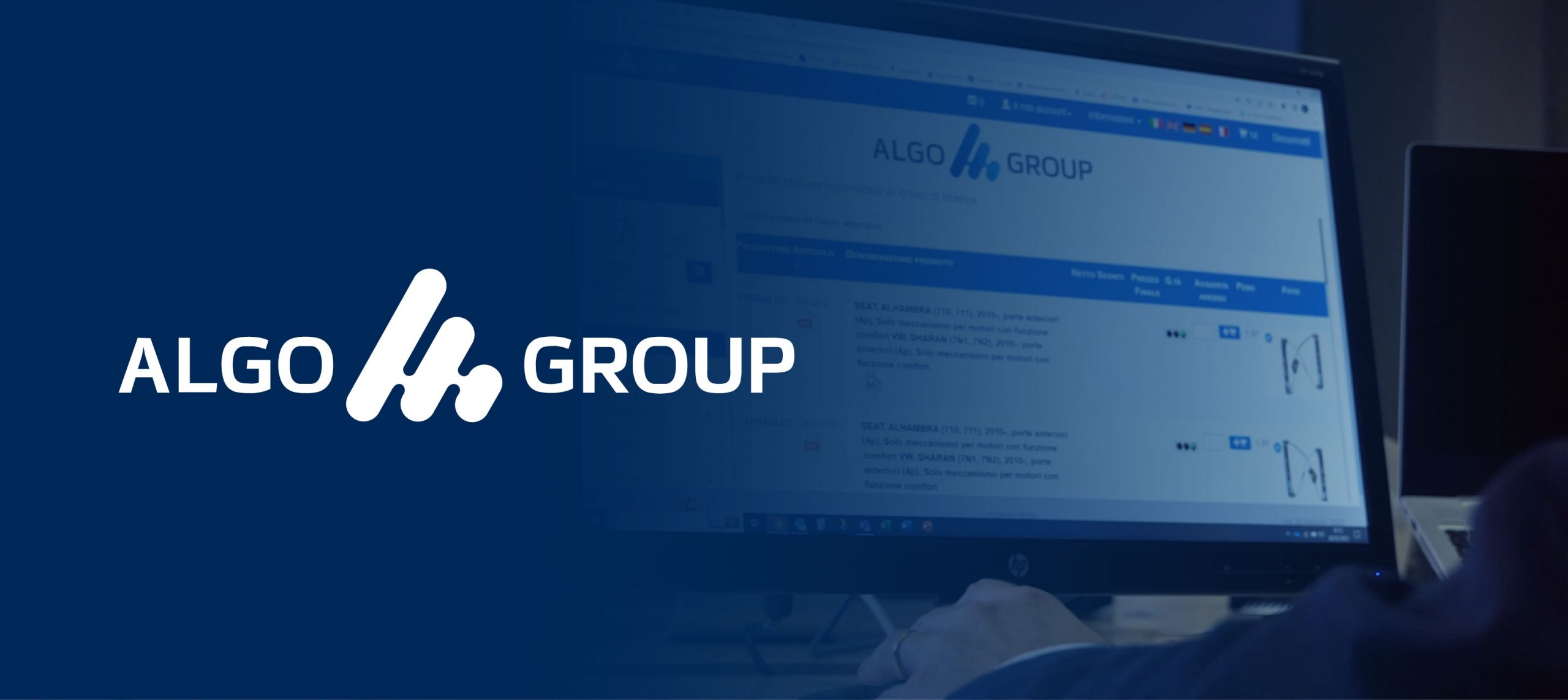 ALGO Group lancia il nuovo sito web - PartsWeb