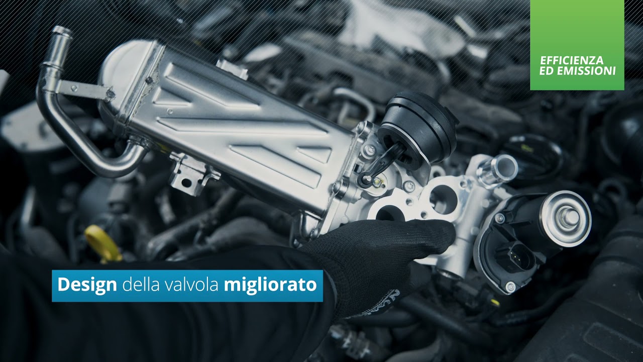 Nuova valvola EGR Nissens: valvola EGR con modulo di raffreddamento
